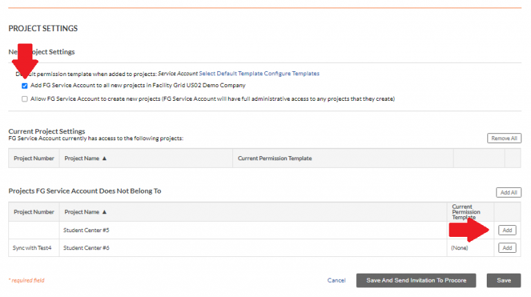 Setting Up Facility Grid Issues Log Synchronization with Procore. – Facility Grid Knowledge Base