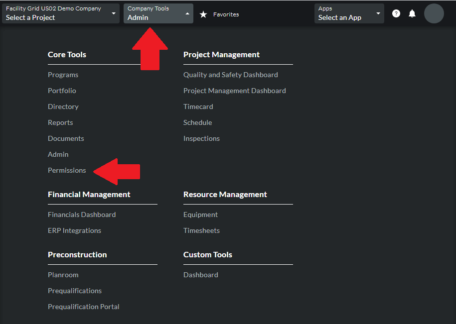 Setting Up Facility Grid Issues Log Synchronization with Procore ...