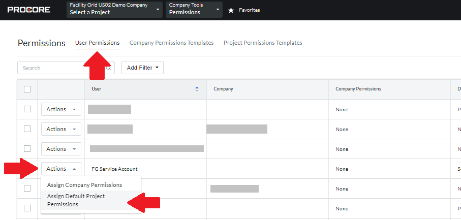 Setting Up Facility Grid Issues Log Synchronization with Procore. – Facility Grid Knowledge Base